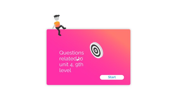 Questions related to unit 4, 9th level | Genially