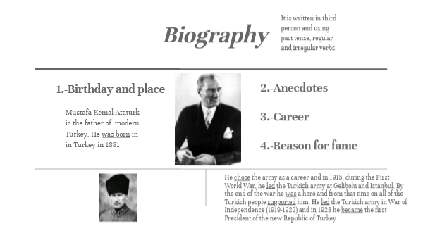 Biography | Genially