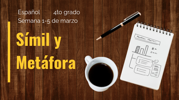 Español Simil, metáforas/ complemento circunstancial | Genially