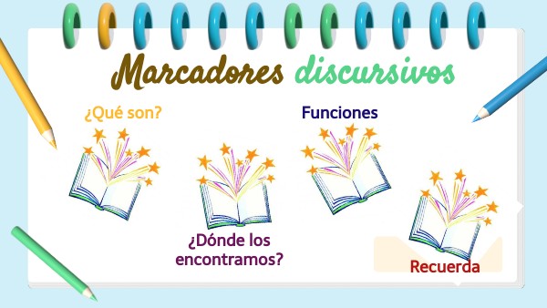 Marcadores discursivos | Genially