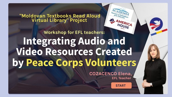 Integrating Audio and Video Resources Created by Peace Corps Volunteer | Genially