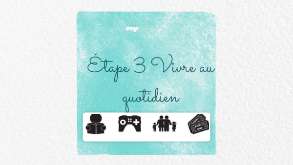 Étape3 Vivre au quotidien | Genially