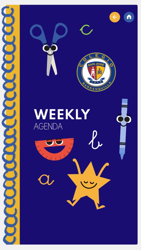 AGENDA SEMANAL OCT 25 - NOV 5