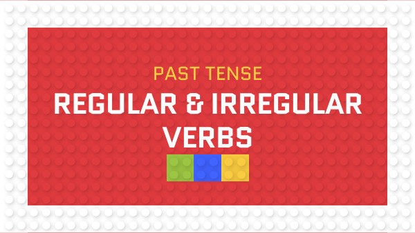 Regular & Irregular Verbs | Genially