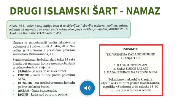 Drugi islamski šart | Genially
