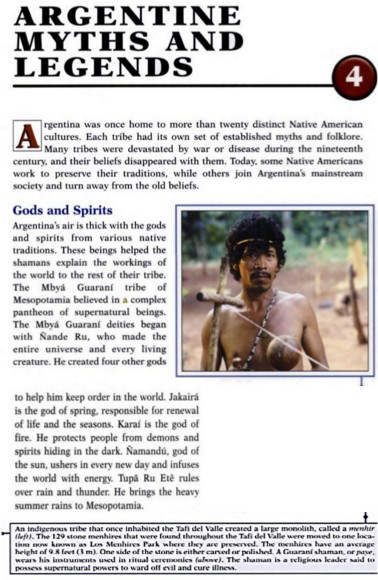 Argentine Myths and Legends