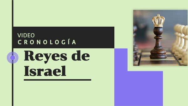 Video Cronología Reyes de Israel | Genially