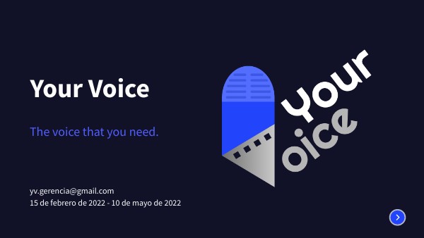Your Voice | Genially
