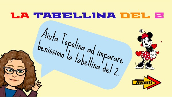 Tabellina del 2 | Genially
