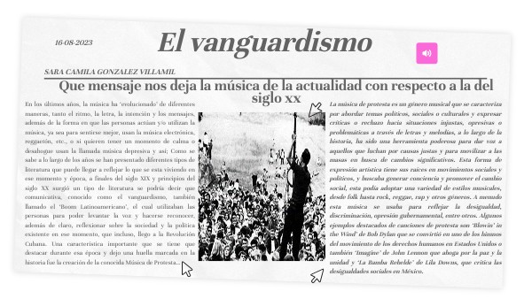 EL VANGUARDISMO | Genially