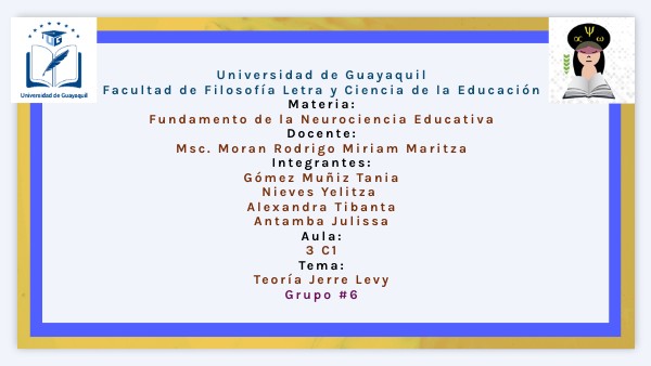 Grupo # 6 Teoría de Jerre Levy | Genially