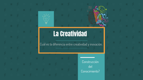 Creatividad | Genially