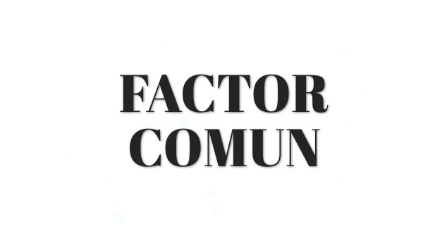 FACTOR COMUN | Genially