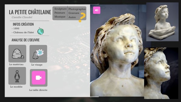 La petite châtelaine - Camille Claudel | Genially