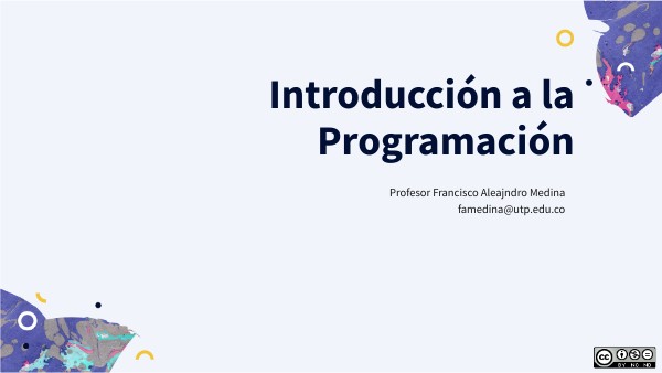 Introducción a la programación | Genially