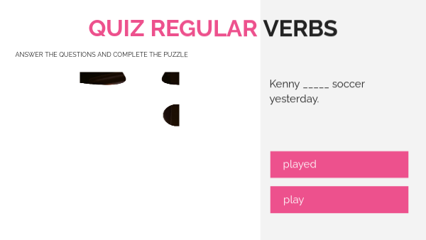 Regular verbs | Genially