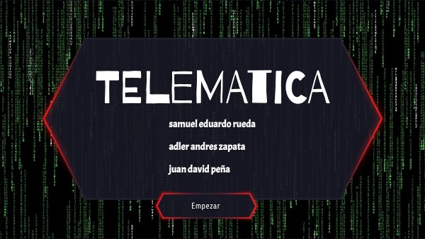 TELEMATICA | Genially