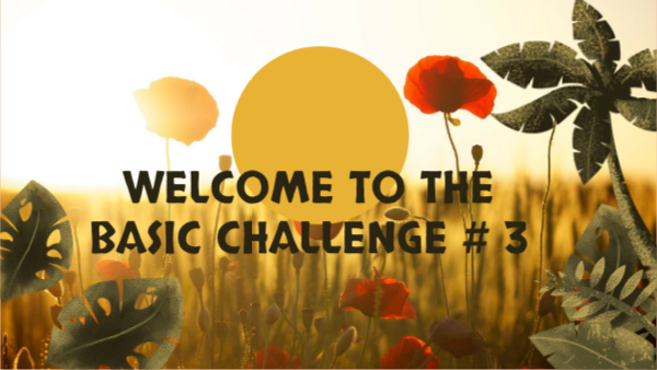 MOTIVATION challenge # 3