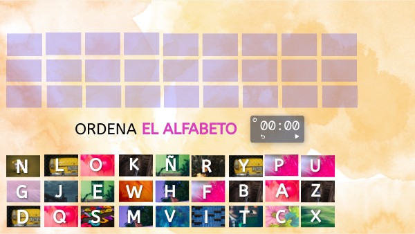 ORDENA EL ALFABETO | Genially