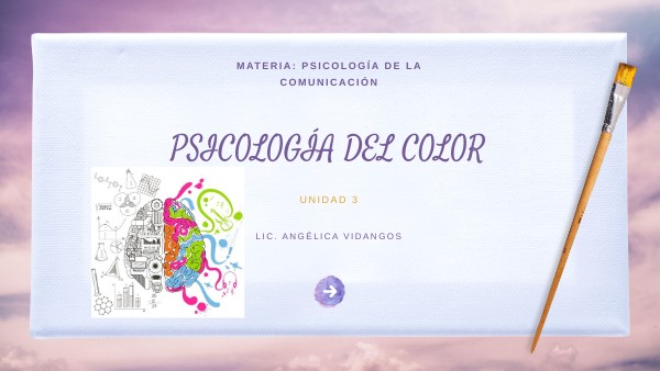 PSICOLOGÍA DEL COLOR
