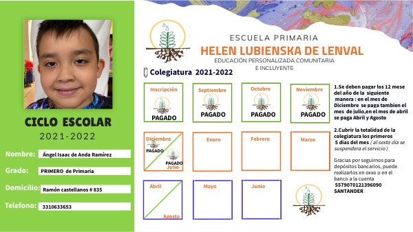 1° Ángel Isaac de Anda Ramírez