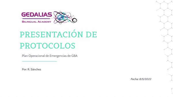 Presentacion de protocolos