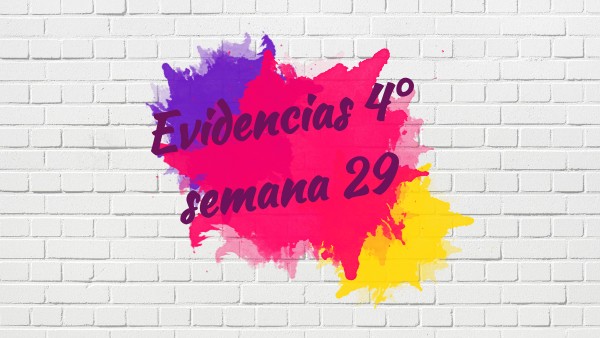 4° semana 29 | Genially