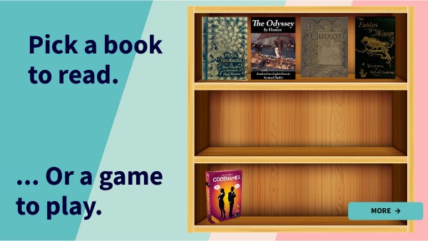 Largey Classroom Library | Genially