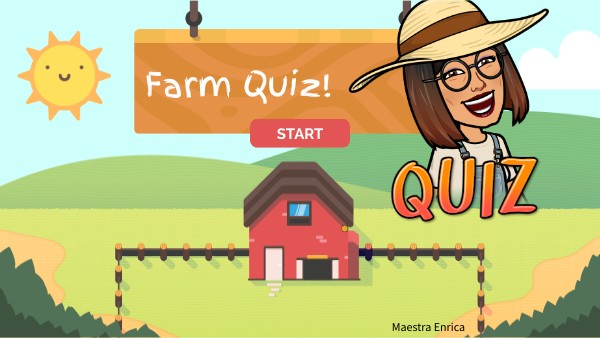 FARM QUIZ- class 2^ | Genially