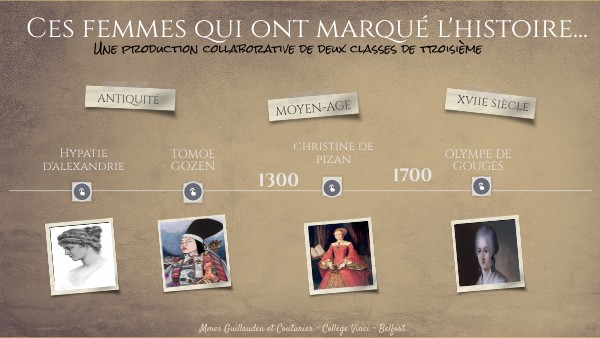 Ces femmes qui ont marqué l'Histoire