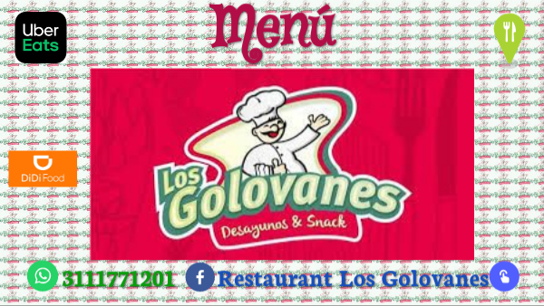 Menú Restaurant Los Golovanes | Genially