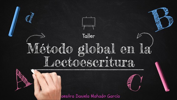 Método global en la Lectoescritura (taller) | Genially