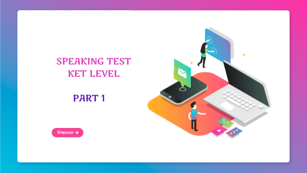 speaking ket level | Genially