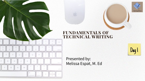 Technical Writing - BIM DAY1 | Genially
