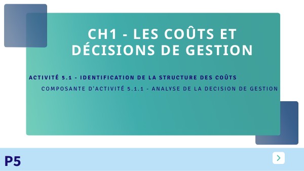 P5 CHAPITRE 1 | Genially