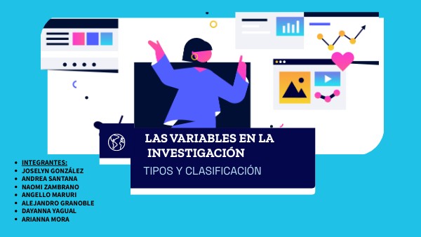 LAS VARIABLES EN LA INVESTIGACIÓN | Genially