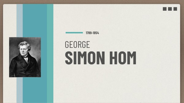 George Simon Hom