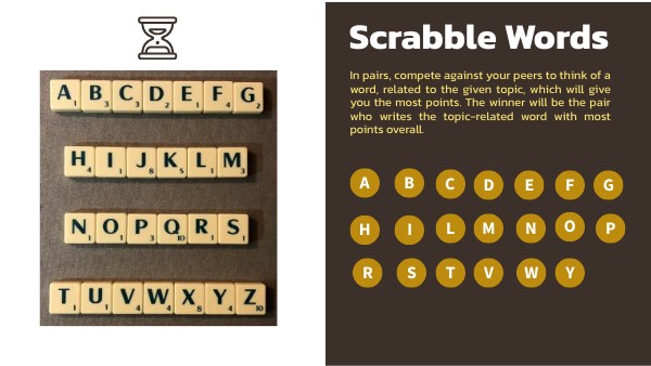 SCRABBLE WORDS | Genially