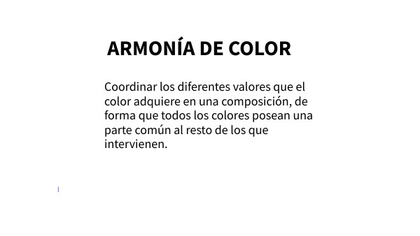 Armonía de color