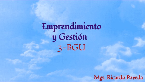 3BGU Necesidades y Beneficiariosdel emprendimiento
