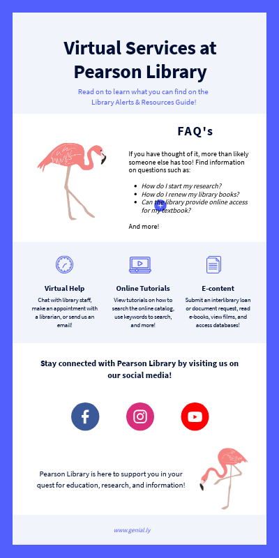 Pearson Library_Alerts & Resources | Genially