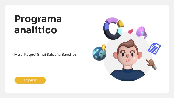 PROGRAMA ANALITICO | Genially