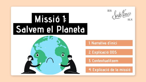 Projecte 1. Salvem el planeta | Genially
