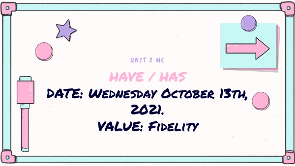 Class october 13, 2021 3rd grade | Genially