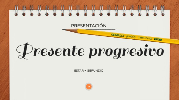 PRESENTACIÓN ESTAR + GERUNDIO | Genially