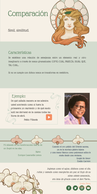 Comparación o Símil | Genially