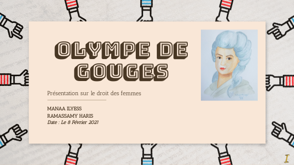 Exposé olympe de gouges | Genially