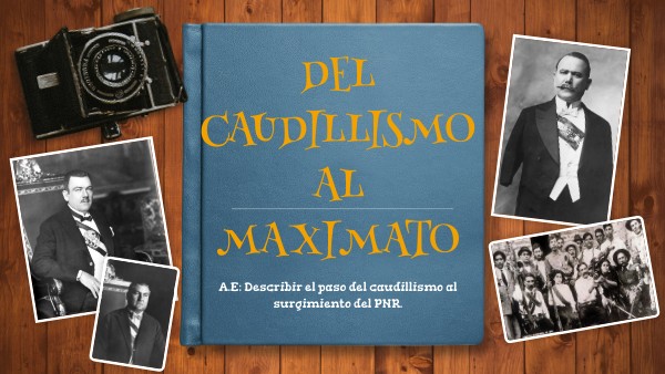 Del caudillismo al maximato | Genially