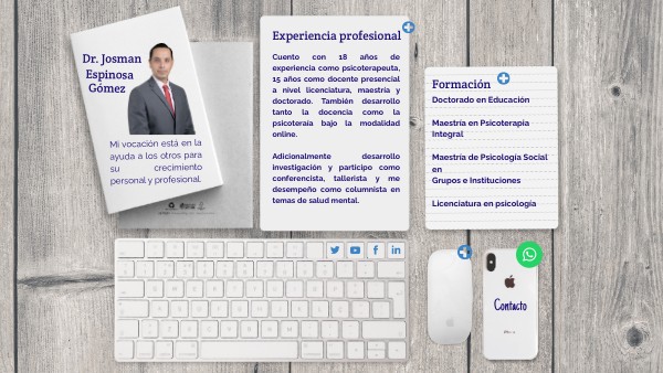 CV Dr. Josman Espinosa Gómez | Genially