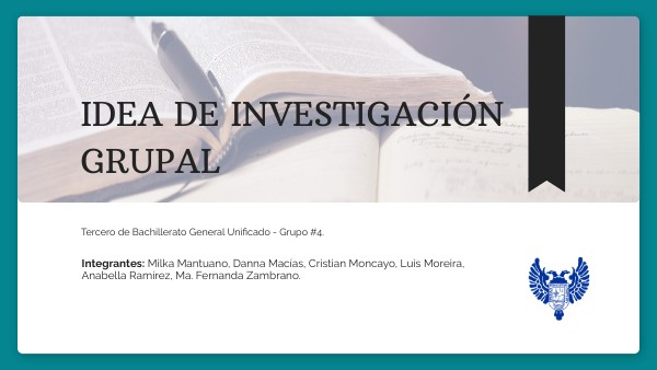 INVESTIGACIÓN GRUPAL | Genially